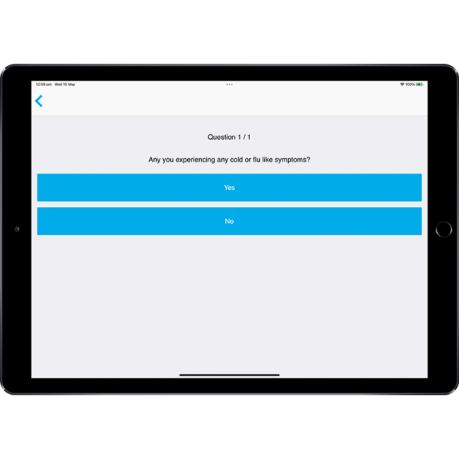 Induction Questionnaires | Visitor Management System | VistiUs