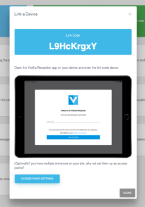 Link a device to your account (iPad / Android tablet) - Visitor ...