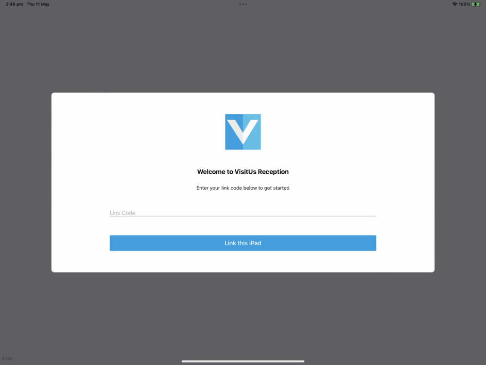 Link a device to your account (iPad / Android tablet) - Visitor ...