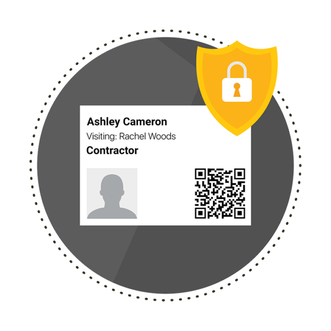 Print Badges | Visitor Management System | VisitUs Reception