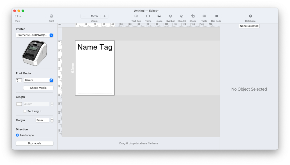 Why the Brother QL 820NWB is the best printer for visitor management