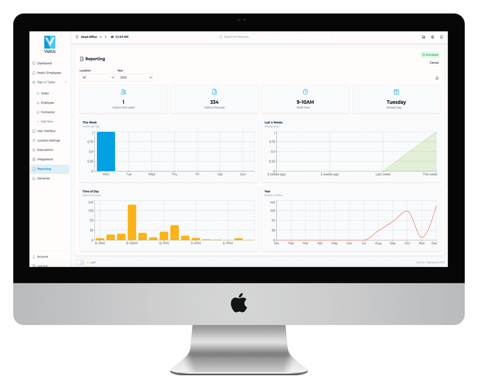 Free Visitor Management System | VisitUs Visitor Management